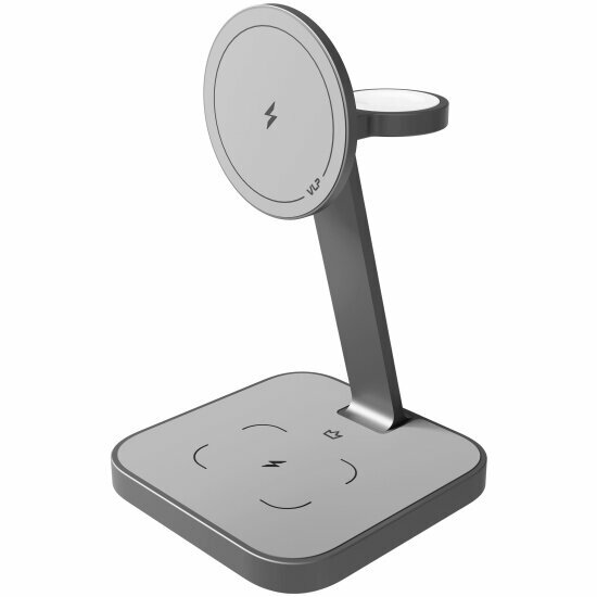 Беспроводное зарядное устройство Vlp 25Вт, Unity Power 3 in 1, для Apple, серый