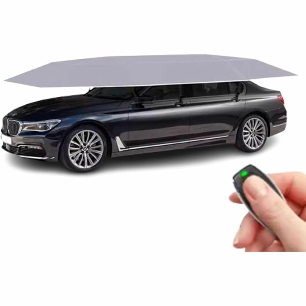 Автоматический навес для автомобиля от солнца