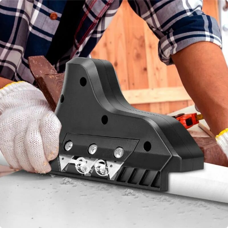 Тройной кромочный рубанок для гипсокартона-oed