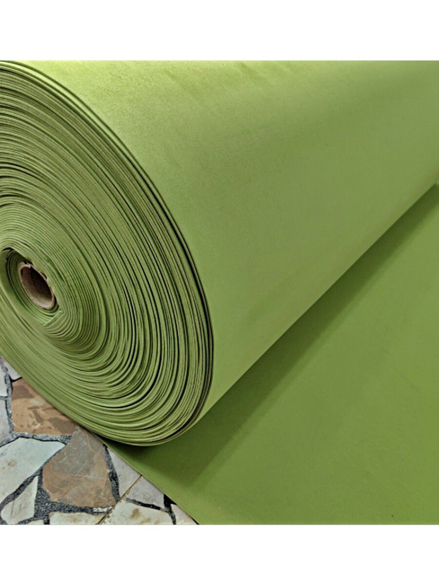 Фоамиран 2мм, оливковый 100х500см (1шт)