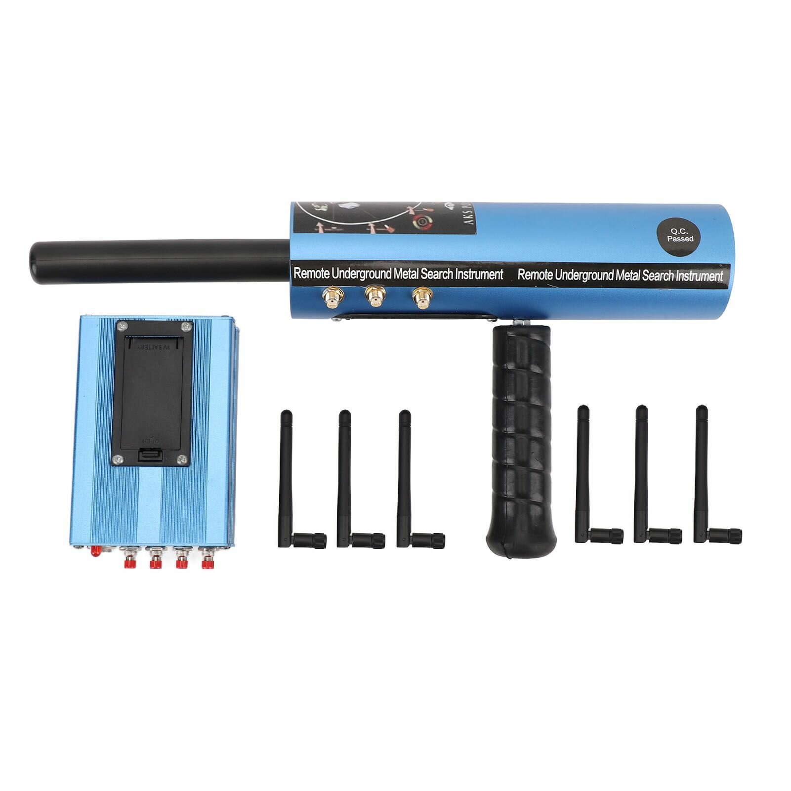 Глубинный металлоискатель 30м с 6 антеннами, дальность 1200м, чувствительность к золоту и серебру