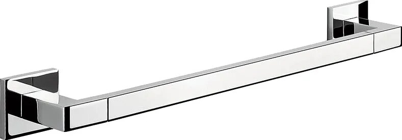 Держатель для полотенец Colombo Design BasicQ B3710 глянцевый, латунный, держатель для полотенец в ванную, прямоугольный