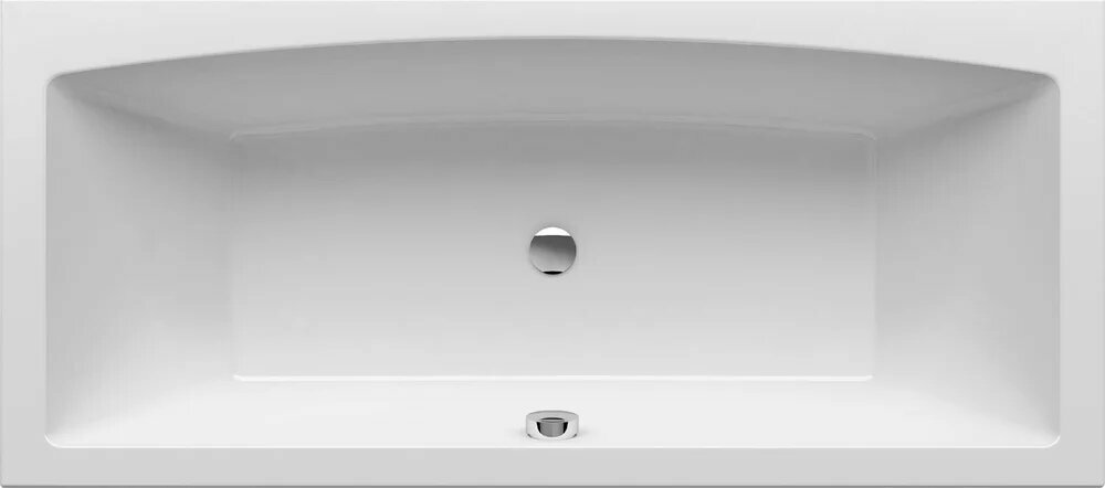 Акриловая ванна Ravak Formy 02 180x80, на ножках, пристенная, белая, глянцевая, прямоугольная