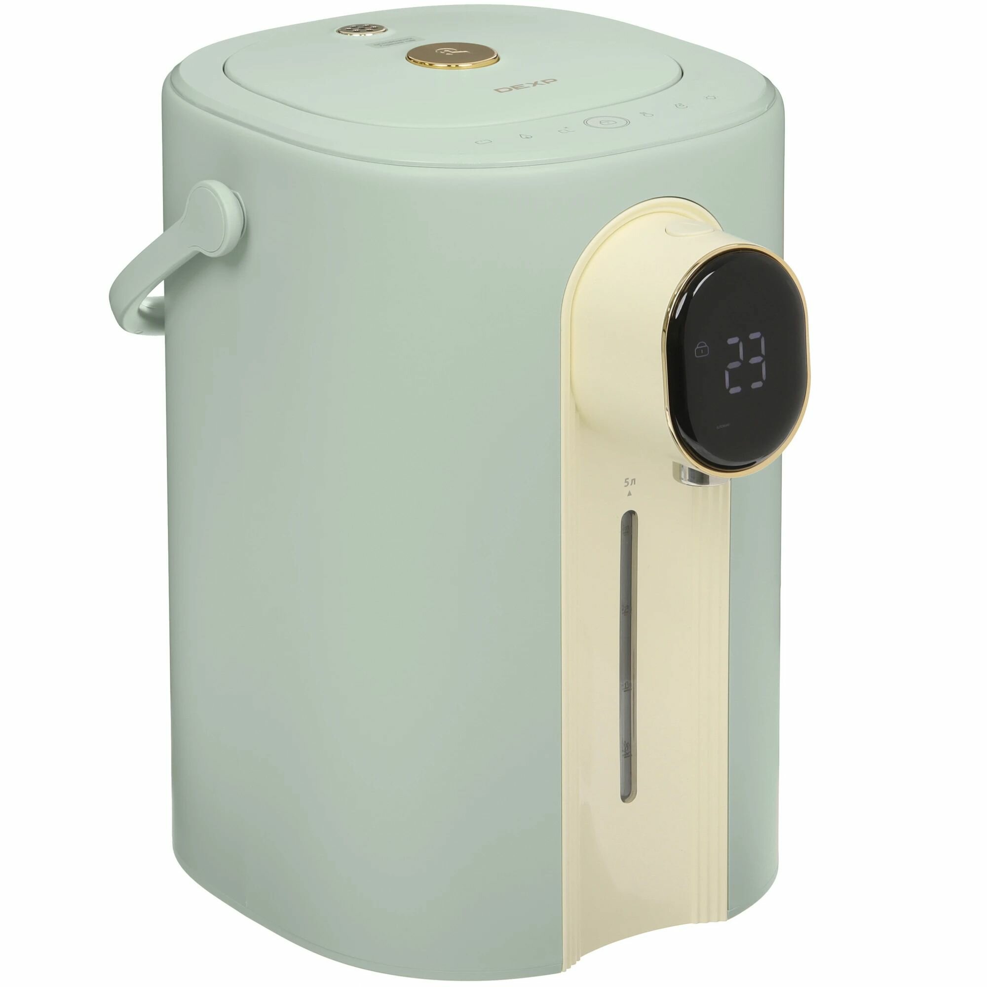 Термопот DEXP THP-1350, 11 температурных режимов, 5л, зелёный