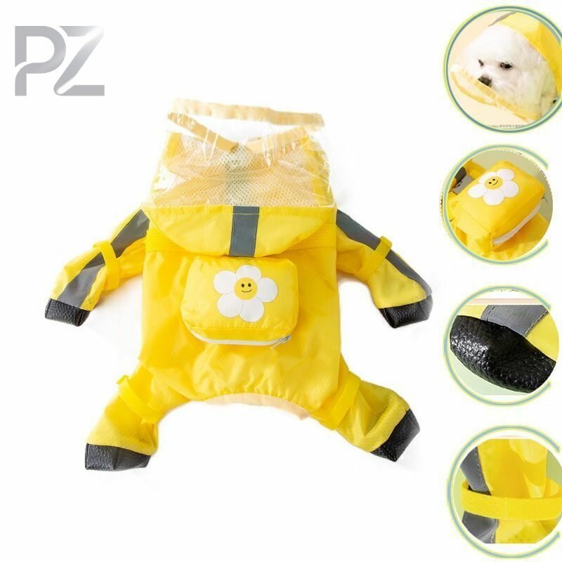 Комбинезон для собак мелких пород плащ для собак плащ для кота