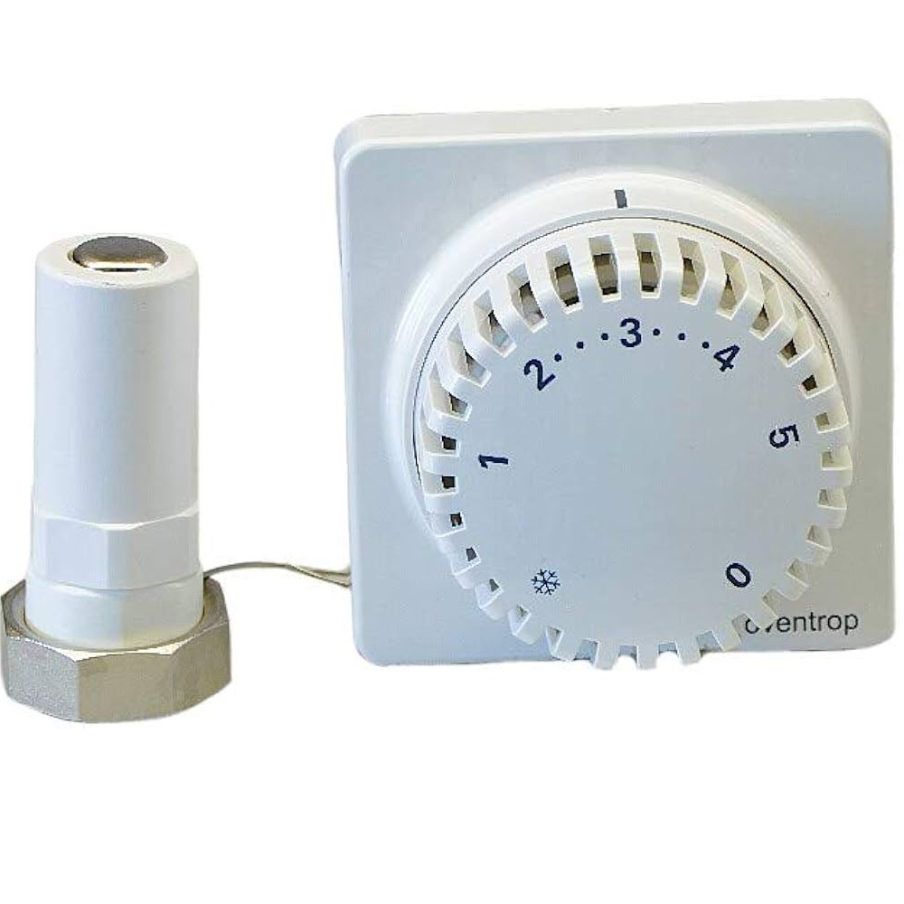 Термостат Oventrop "Uni FH" с дистанционной настройкой (капиллярная трубка 10 м.), белый, art 1012297