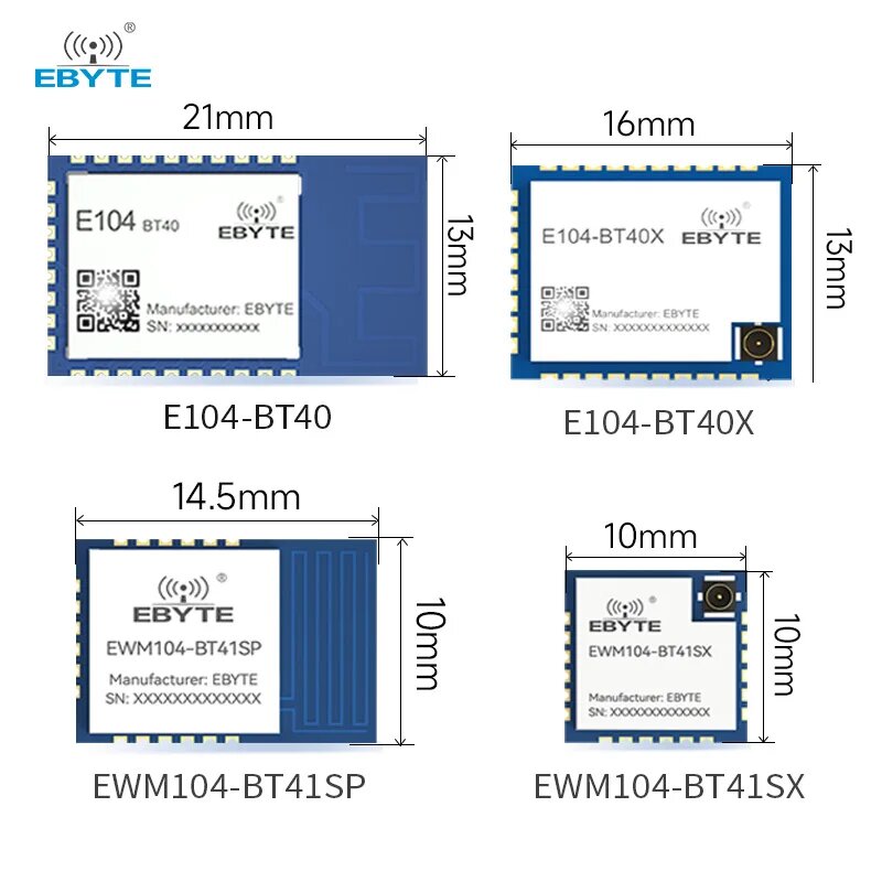 Модуль BLE EBYTE EWM104 E104 — фото 1