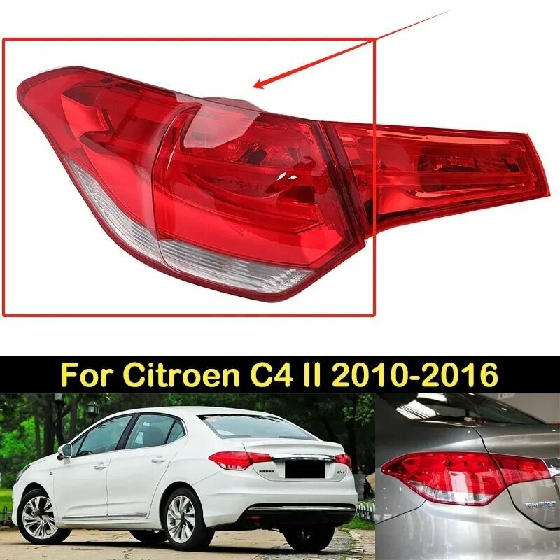 Фары автомобильные, Задний фонарь, 1 шт, арт. Citroen C4 II 2010 -2016