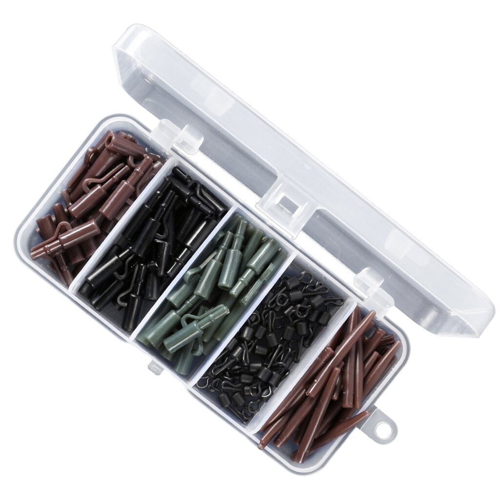 1 комплект из 120 штук, полный набор карповых принадлежностей для библиотечной рыбалки