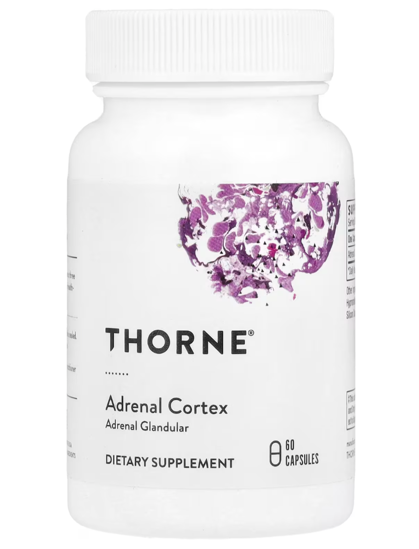 Thorne Adrenal Cortex, Кора надпочечников, Борьба со стрессом, 60 капсул
