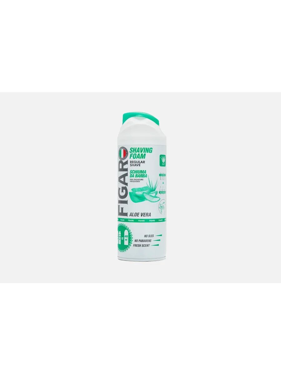 FIGARO ALOE VERA Пена для бритья 400мл