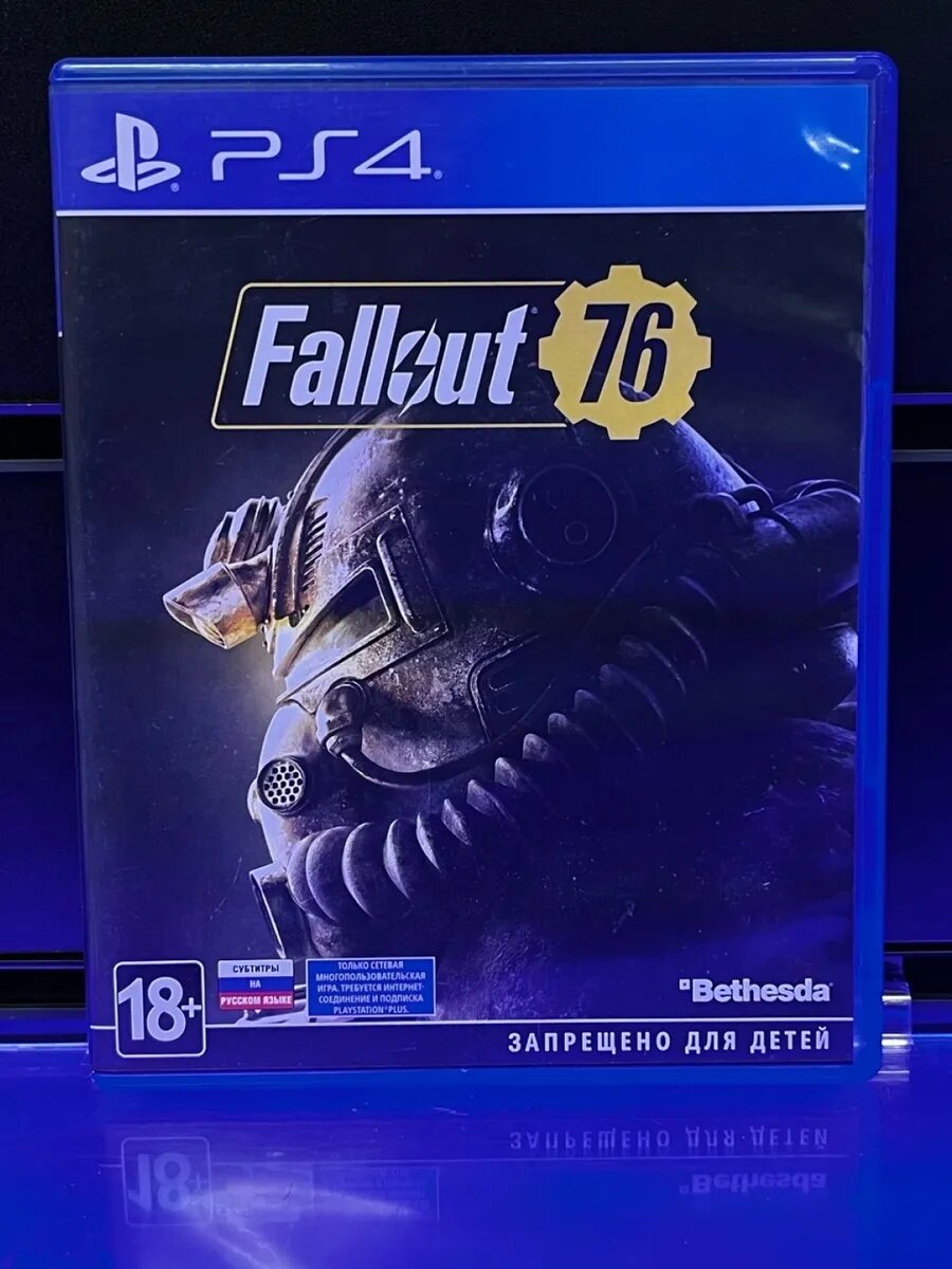 Диск с игрой Fallout 76 PS4 / PS5 — фото 1