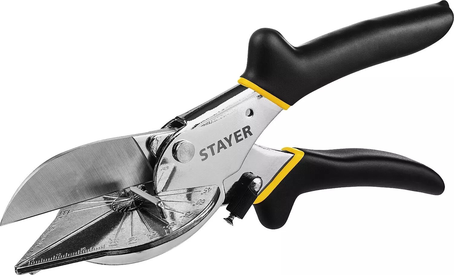 STAYER ножницы угловые для пластмассовых и резиновых профилей