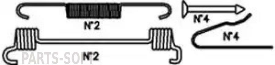 Монтажный комплект MERCEDES-BENZ M-CLASS 98-05 Trusting арт. K356