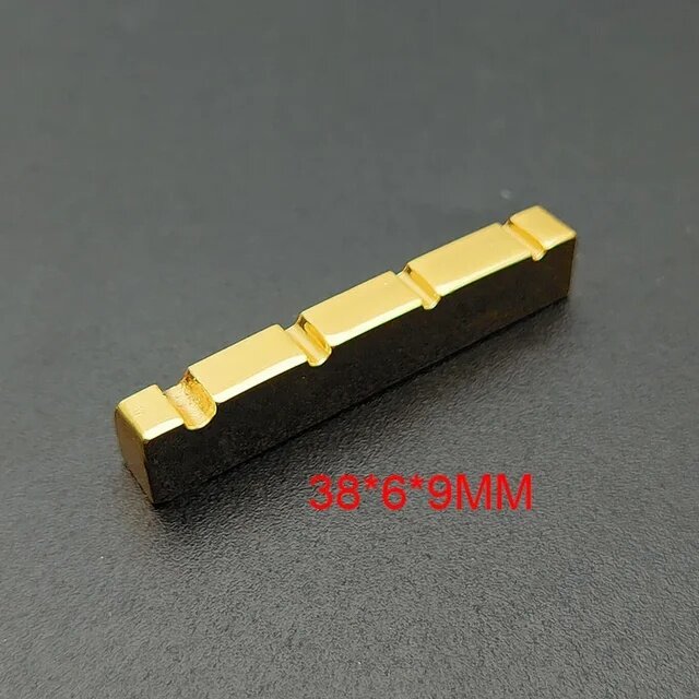 Parts латунный порожек для бас-гитары (38x6x9mm)