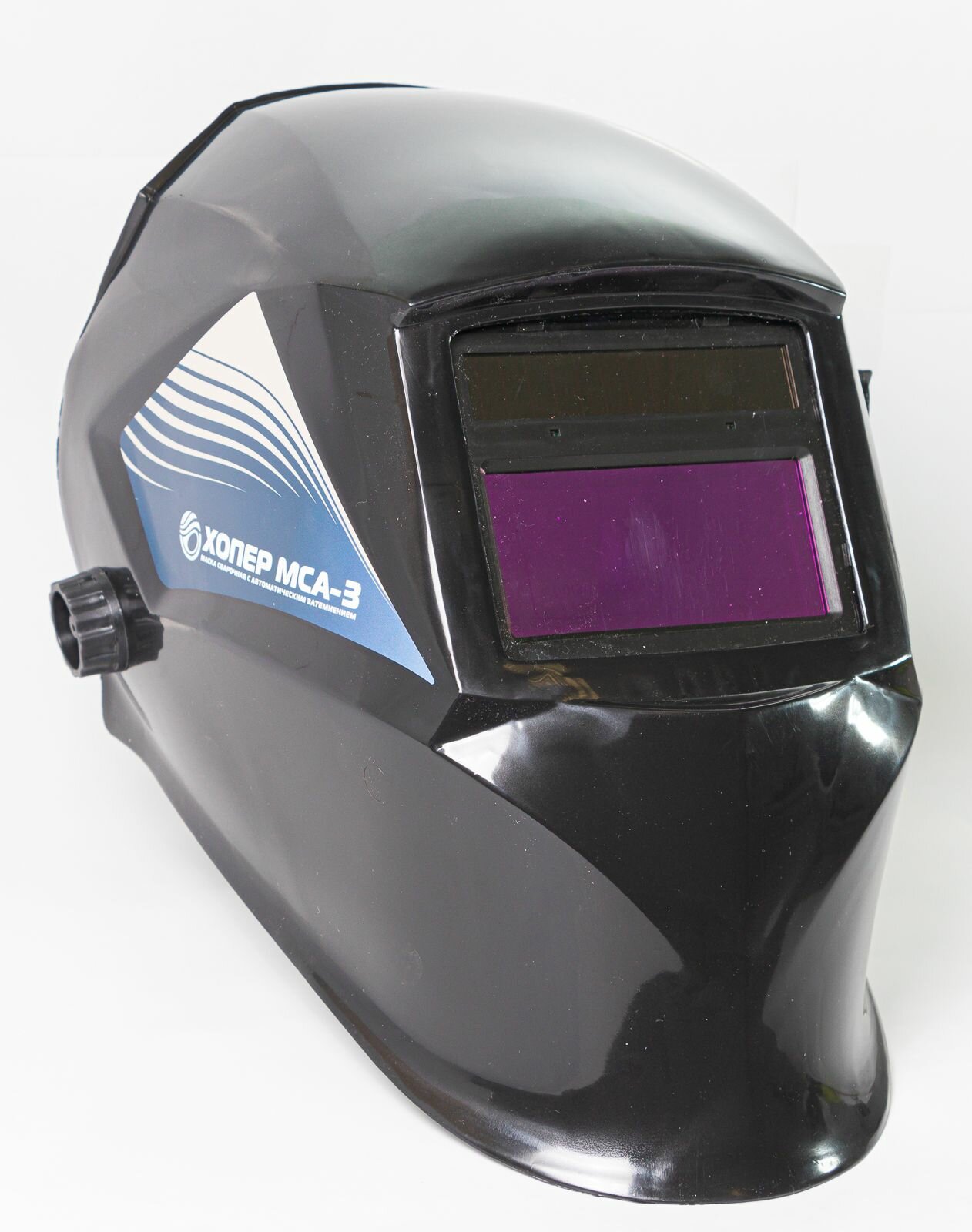 Маска сварочная с автозатемнением Хопер МСА-3