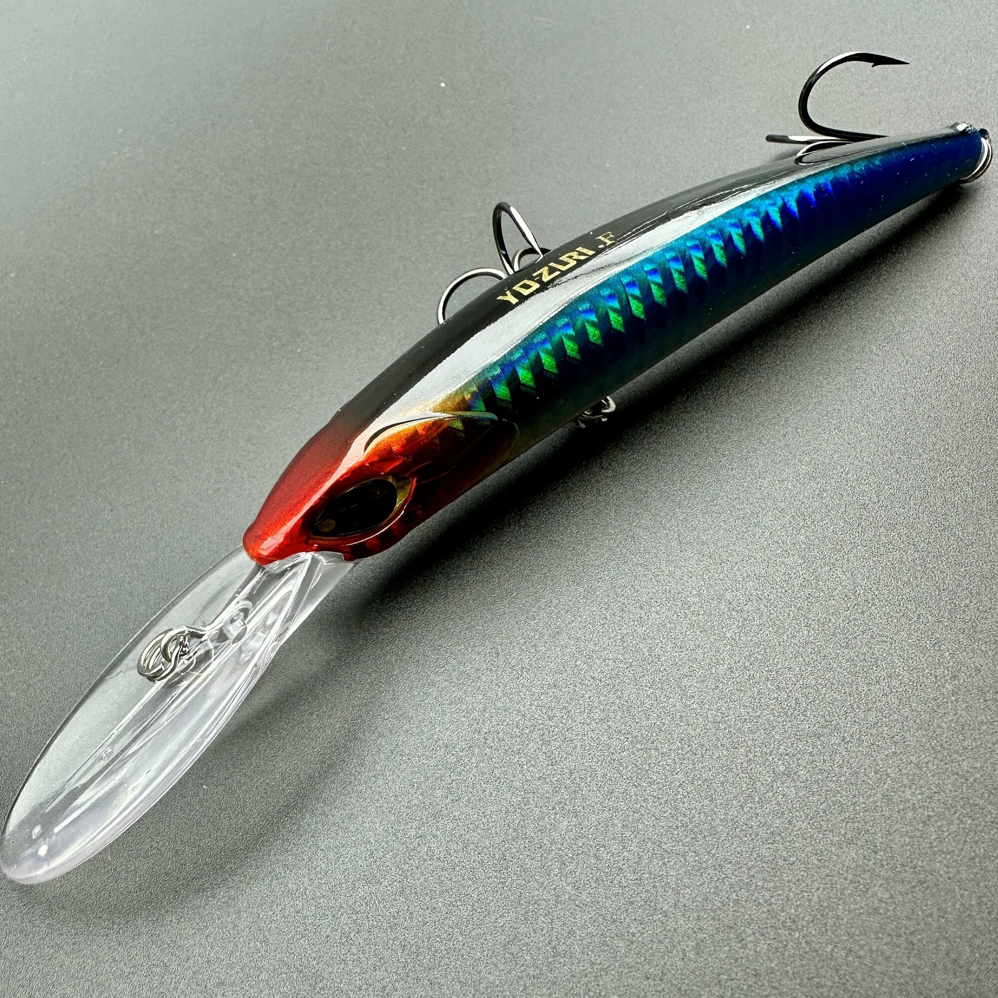 Воблер для троллинга 110 Crystal minnow Deep diver(F) на щуку, сома, судака