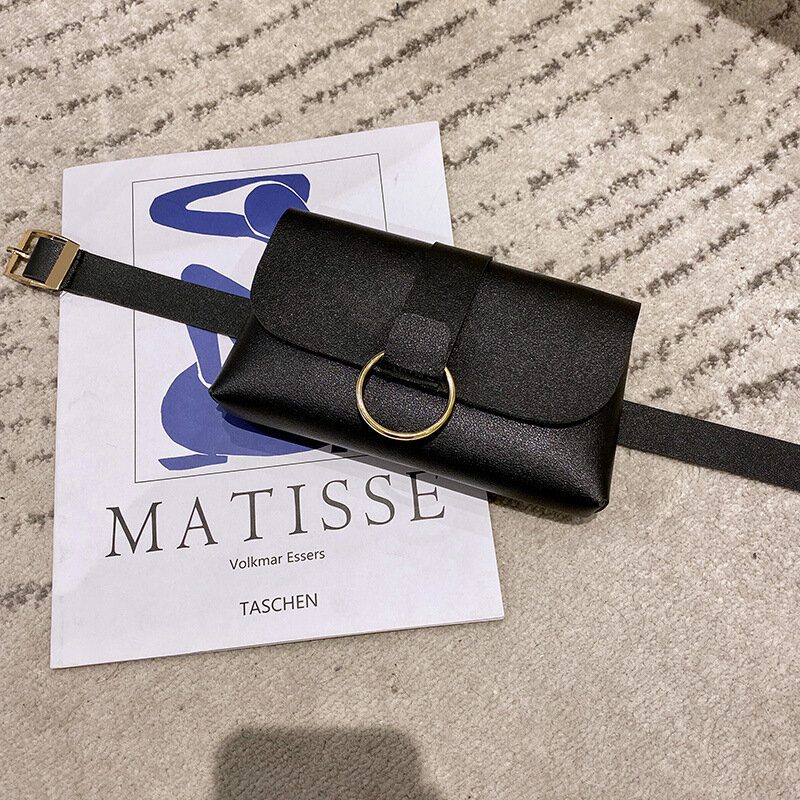 YM Mall Сумка 073 На пояс Леопардовый Кошелек Искусственная кожа Компактная