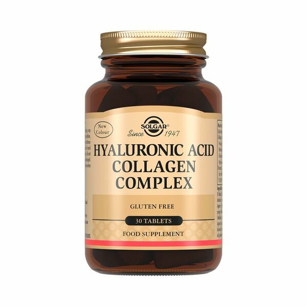 Коллаген+Гиалуроновая кислота комплекс Solgar/Солгар таблетки 1785мг 30шт