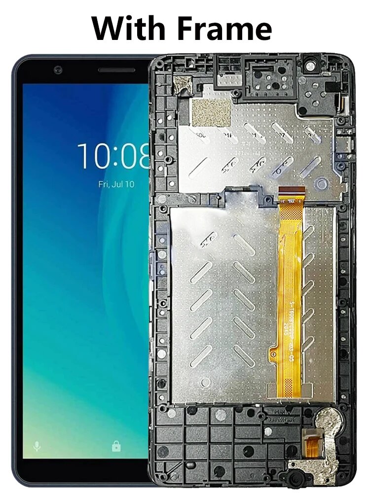 Оригинальный ЖК-дисплей для ZTE Blade L210, полный с заменой рамки, сенсорная LCD With Frame