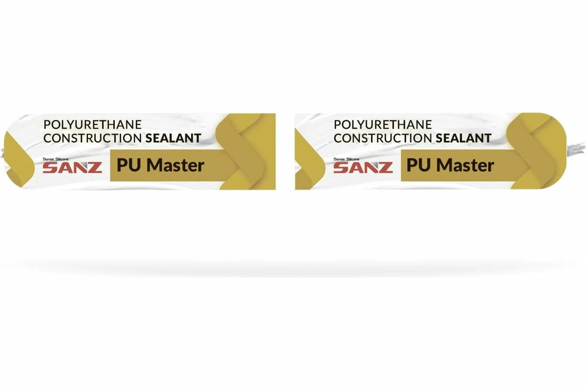 Полиуретановый строительный клей-герметик SANZ PU MASTER 40 (белый; 600 мл) PU-M-WH-0928