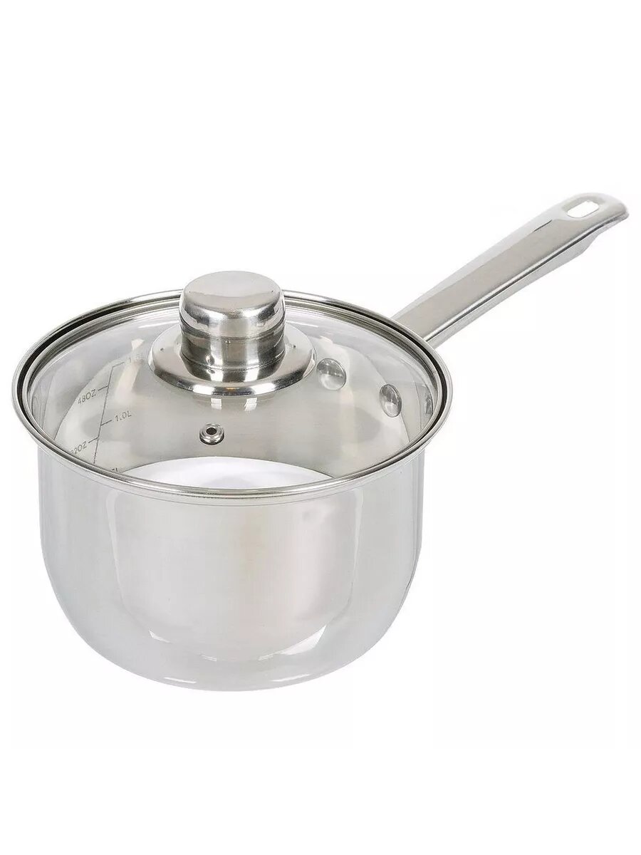 Ковш со стеклянной крышкой, 1,9л