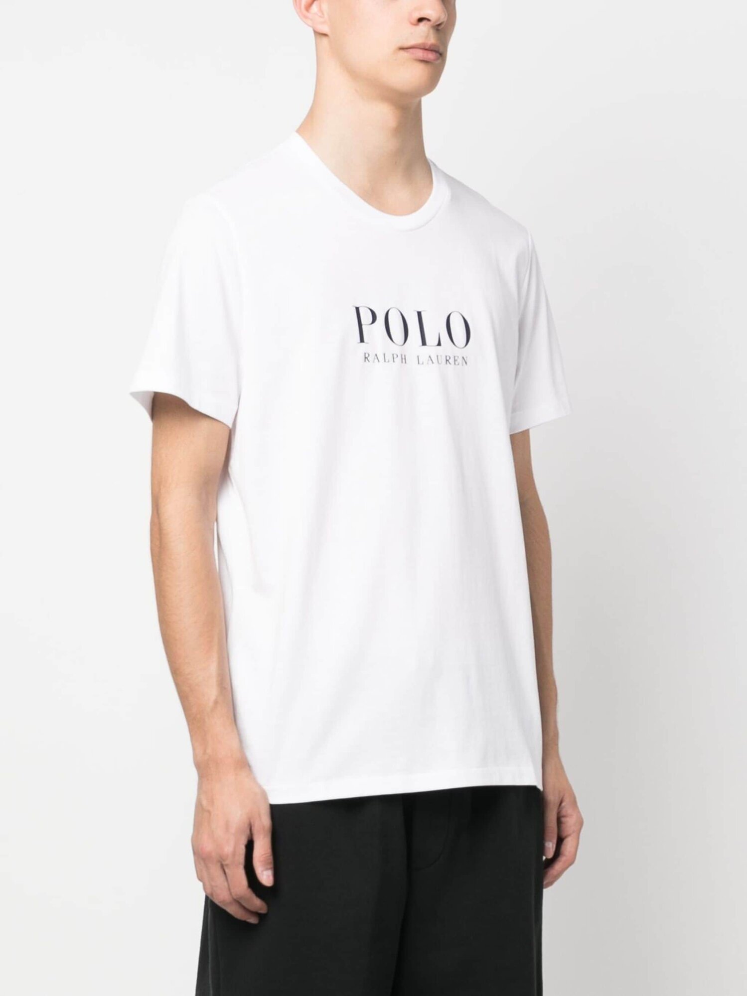 Футболка Polo Ralph Lauren, размер 60, бежевый/белый — фото 1