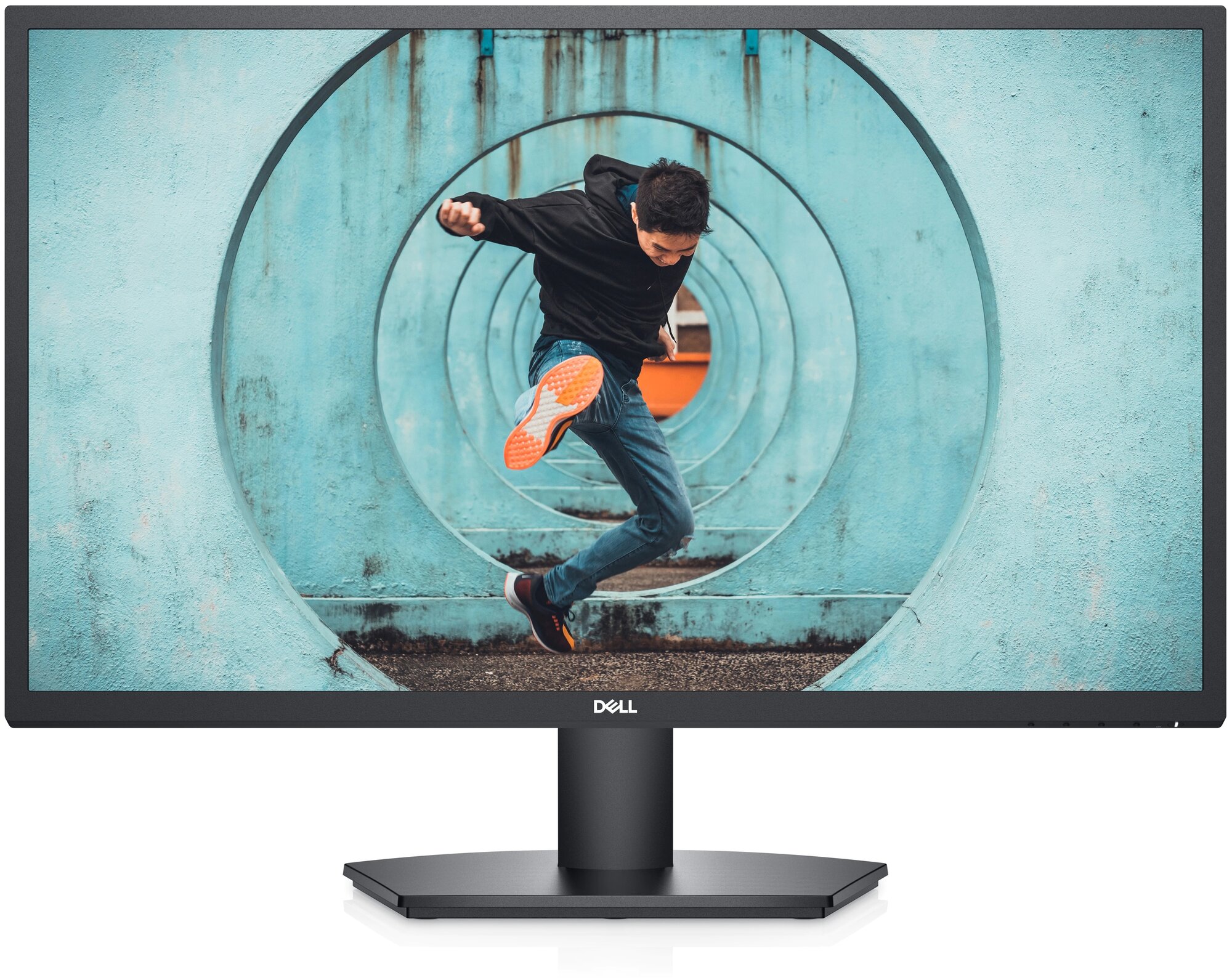Монитор 27" DELL SE2722H, VA, 1920x1080 at 75Hz, 5ms, 250cd/m2, 3000:1, VGA, HDMI, FreeSync, Black,3Y