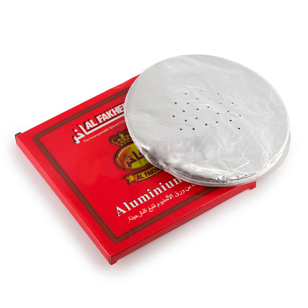 Фольга для кальяна Al Fakher (50 листов - готовых к применению)
