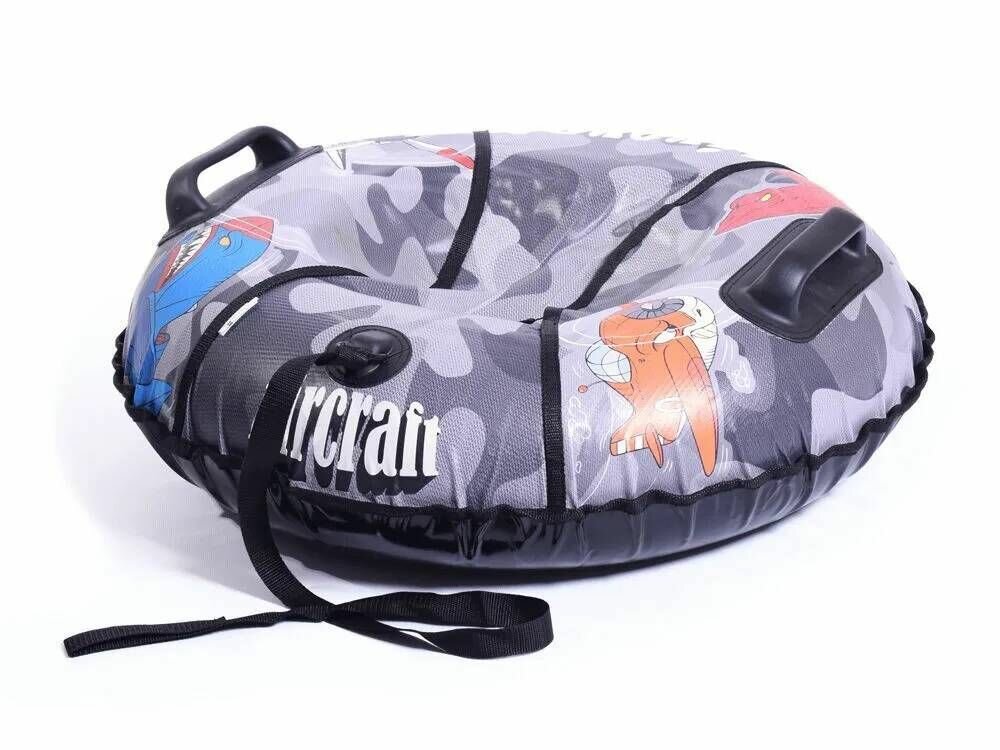 Ватрушка Барс Комфорт, цвет Aircraft серый, диаметр 75 см