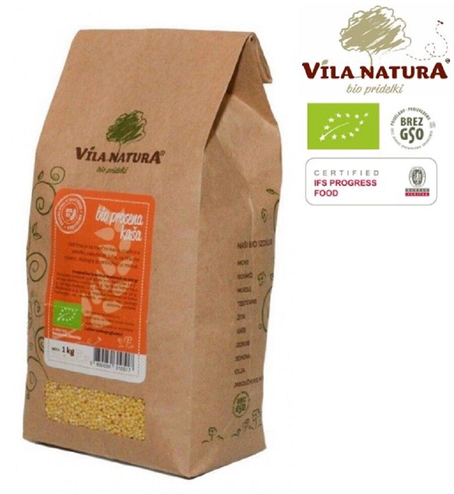 Крупа пшенная био Vila Natura Словения 1кг