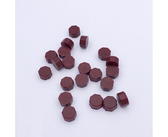 Сургуч в гранулах, 100 шт, бургунди