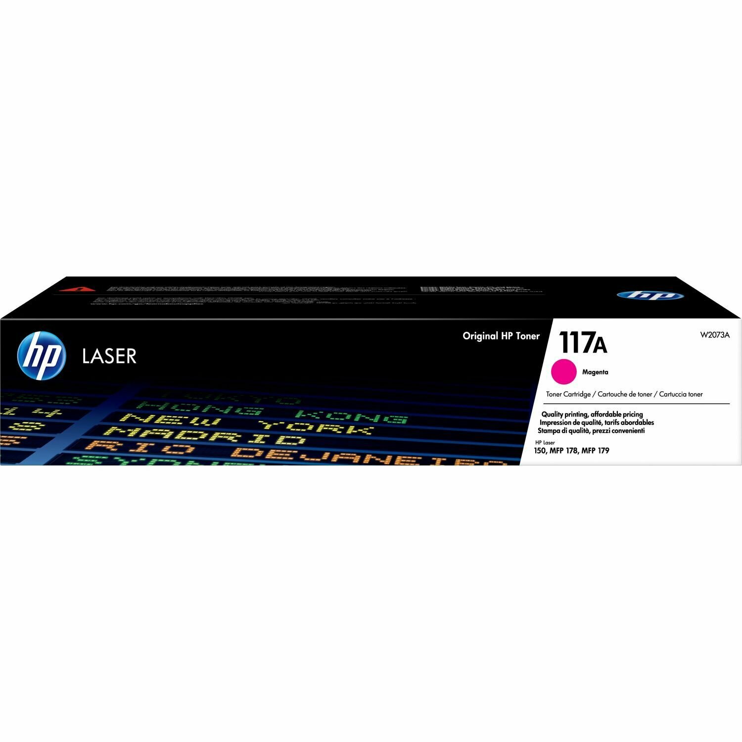 Картридж HP лазерный №117A (W2073A) пурпурны для принтера HP Color Laser 150a, 150nw, 178, 179.
