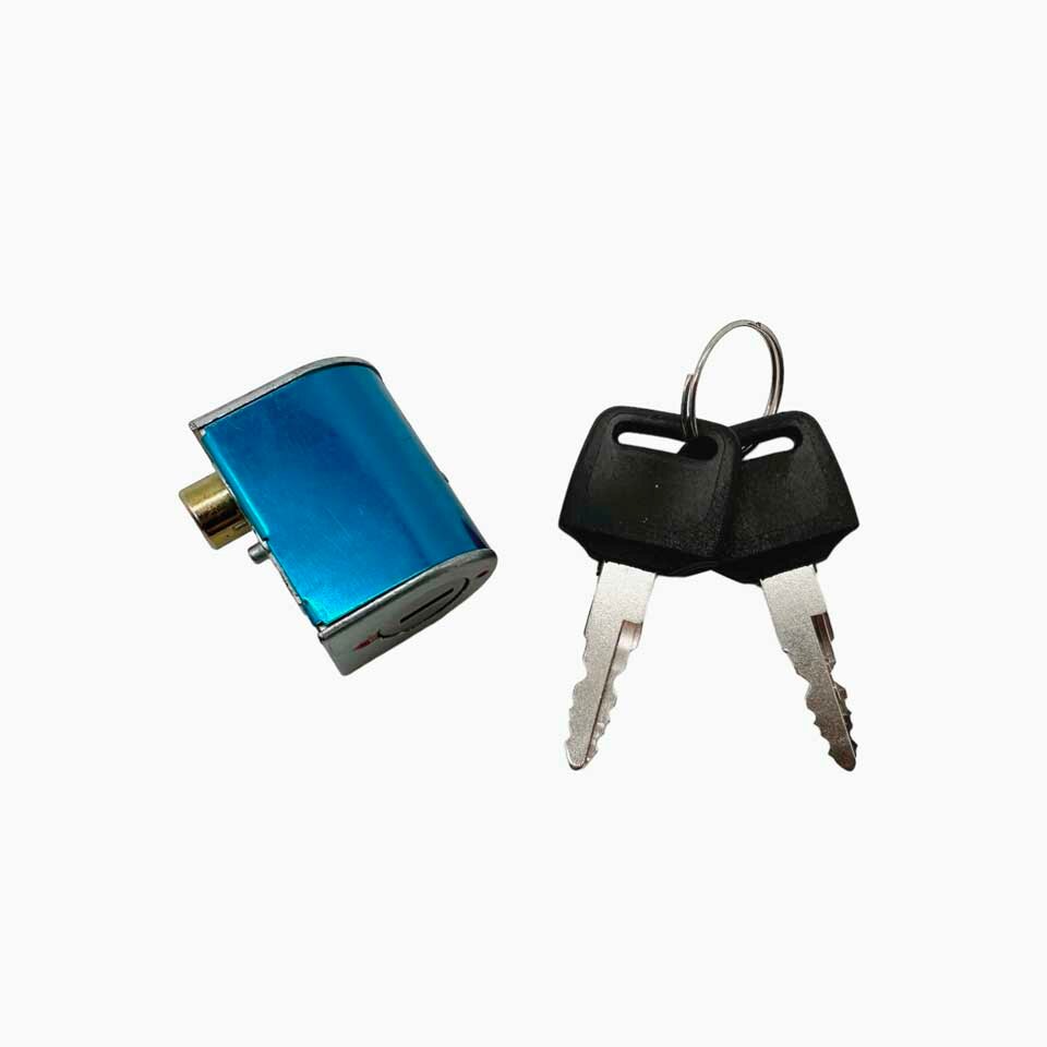 Замок руля противоугонный на мопед Альфа, Дельта, Zodiak