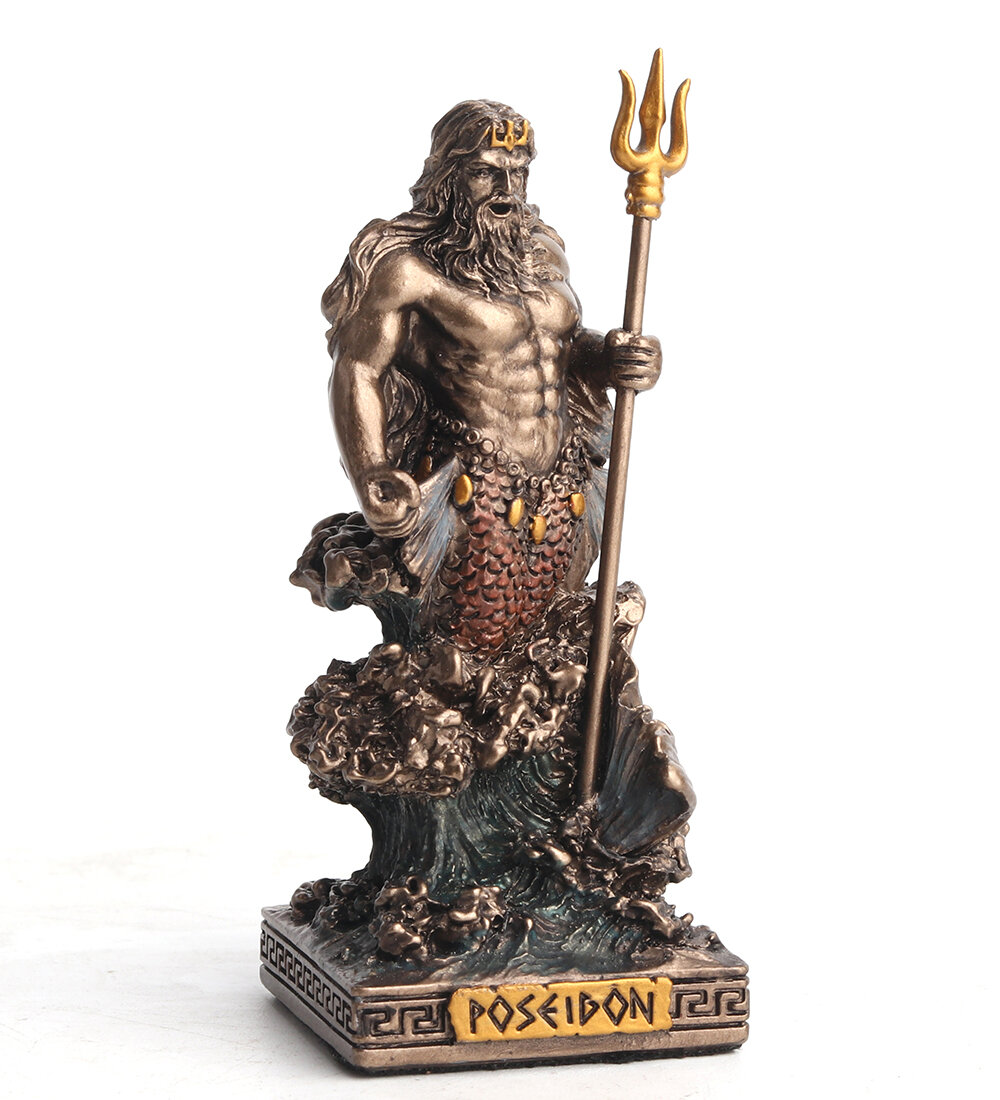Статуэтка "Посейдон - Бог морей"