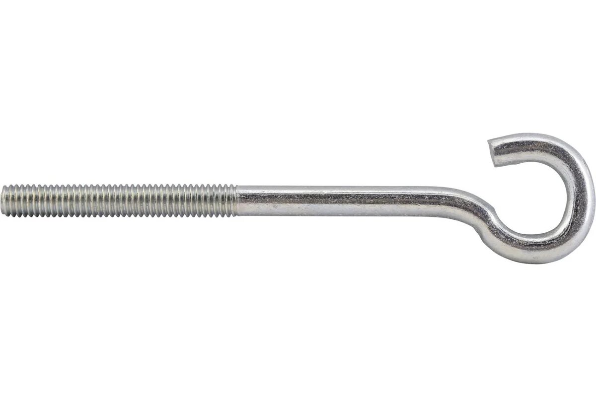 BOHRER Крючок-полукольцо M12x180 с метрической резьбой, KP-12x180/245-1, 1 шт