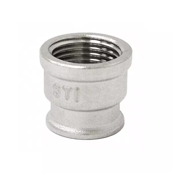 Муфта 3/4"х1/2" латунь никелир. STI
