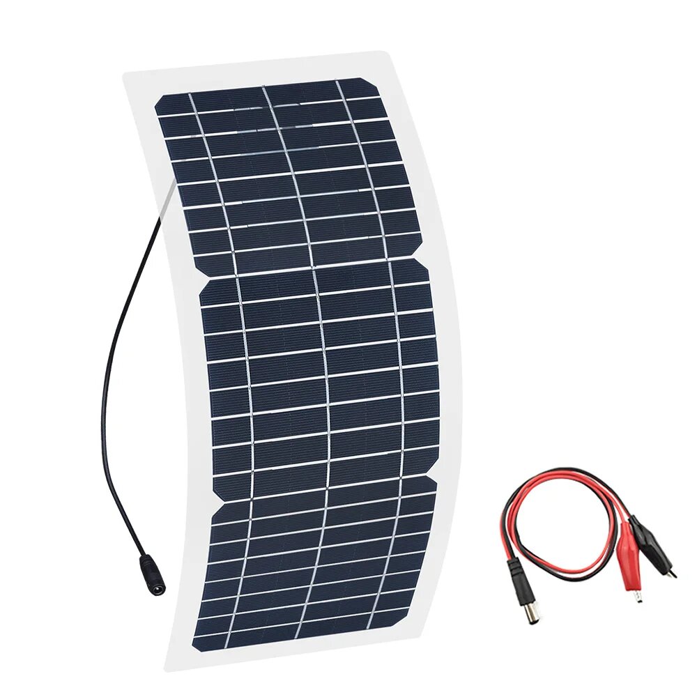 Гибкая солнечная панель XINPUGUANG 12В 10Вт 1 pcs solar panel
