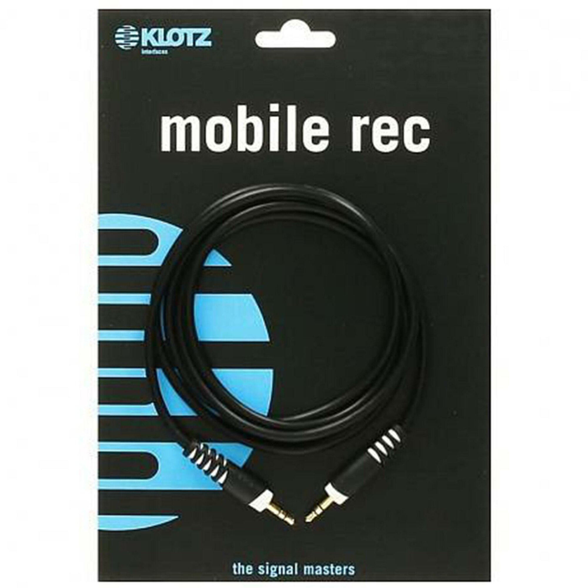 Кабель акустический mini Jack 3.5 1.5m Klotz AS-MM0150 коммутационный шнур