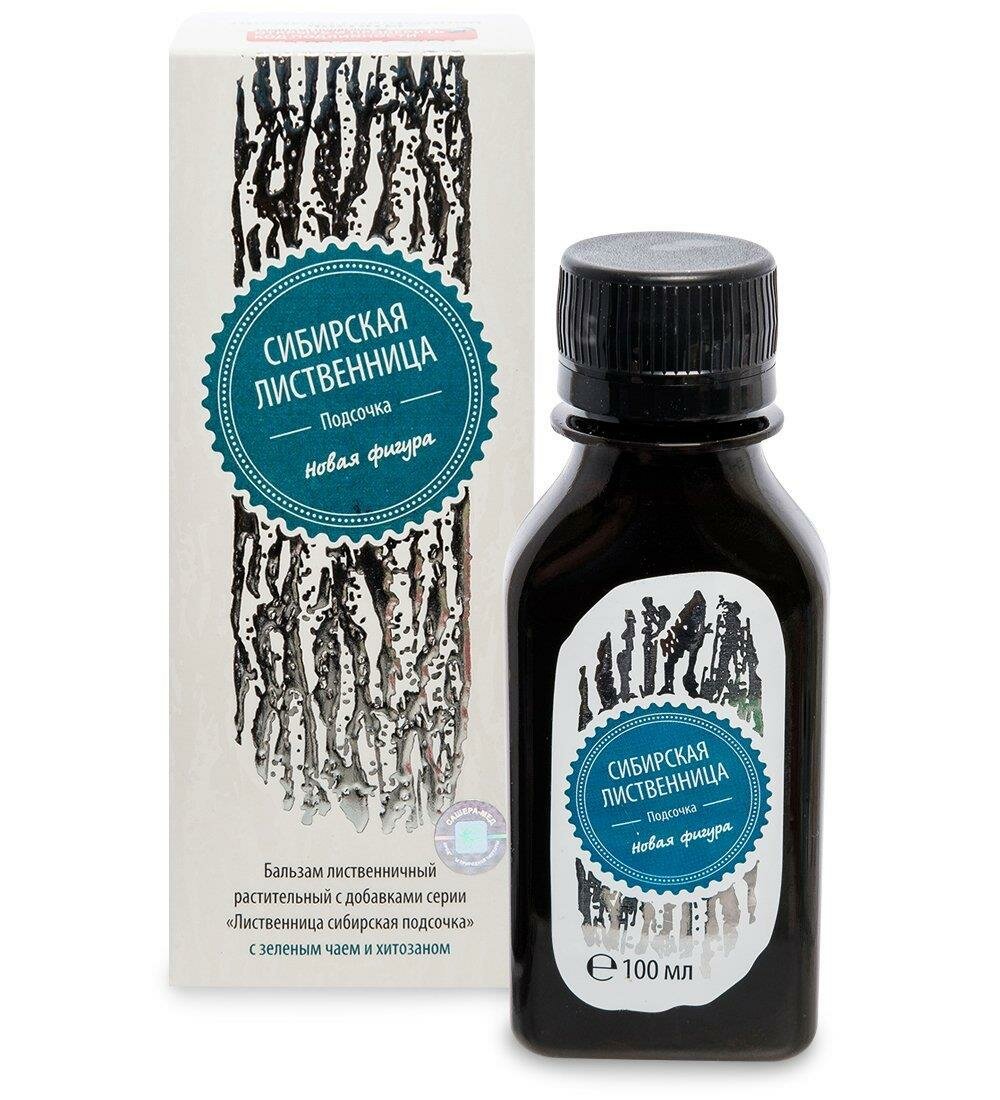 Лиственница сибирская подсочка Бальзам с зелёным чаем и хитозаном,100 мл A2132287 Сашера-Мед