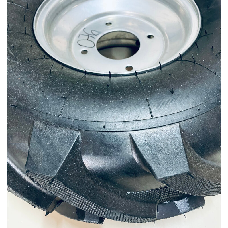 Колесо в сборе пневмо 19*7-8 экстрим левое (4 отв.) ( 4 шт/упак) 01.015.00076