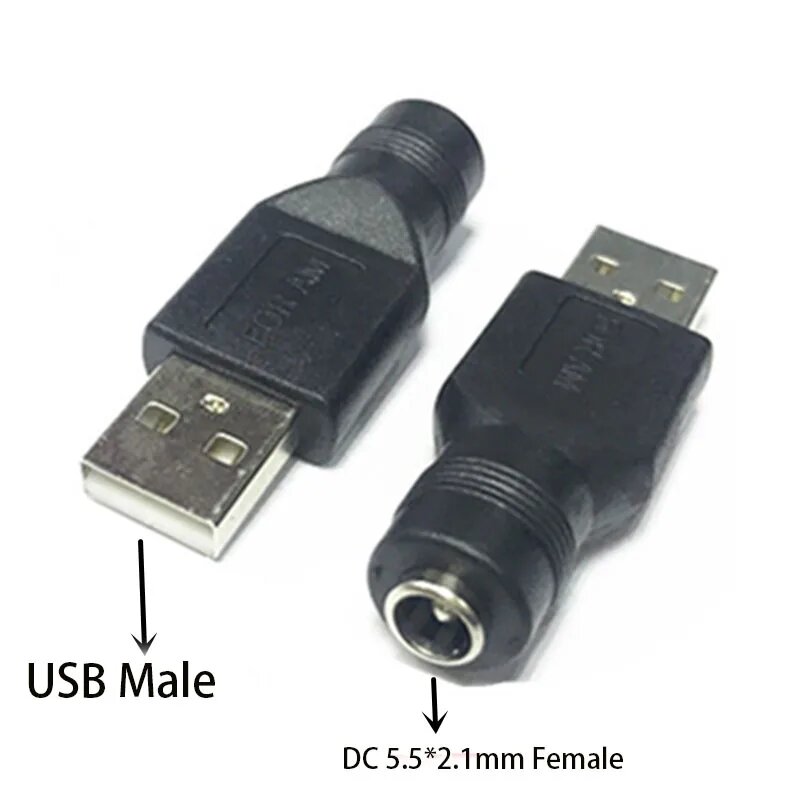 Usb «папа-мама» 5,5*2,1 мм адаптер питания постоянного тока 12 В постоянного тока 3,5*1,35 мм «мама» преобразователь для расширения зарядного устройства