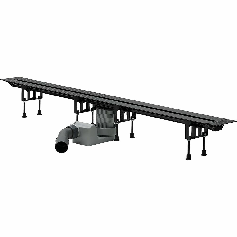 Душевой трап (лоток) Viega Advantix Vario 704353 с решеткой, Матовая сталь