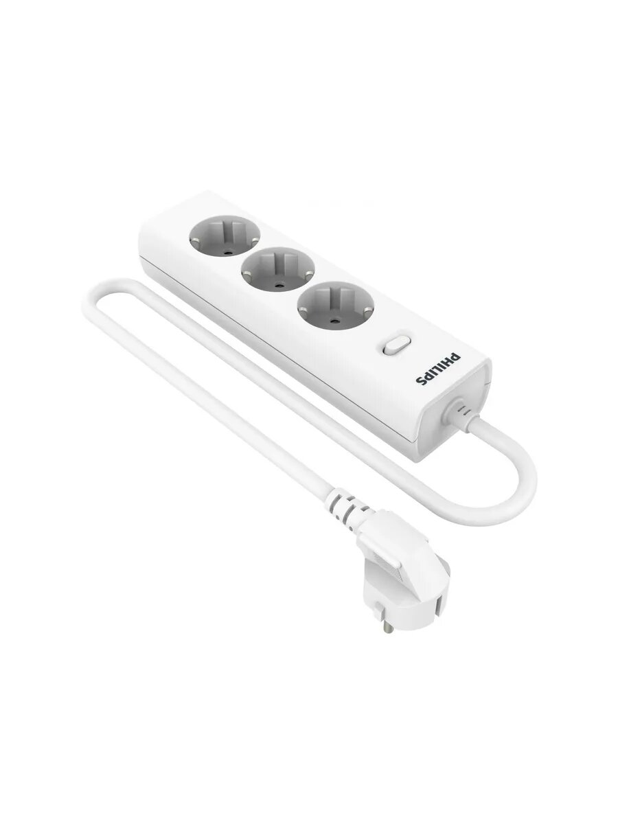 Сетевой фильтр Philips CHP2135WA/51 2м (3 розетки) белый