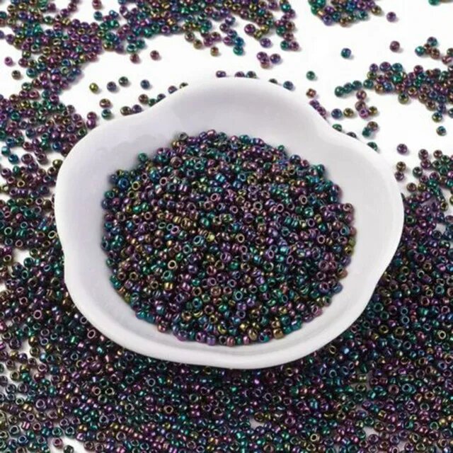Бусины чешское стекло 4 мм, 800 шт, цвет: picture color48