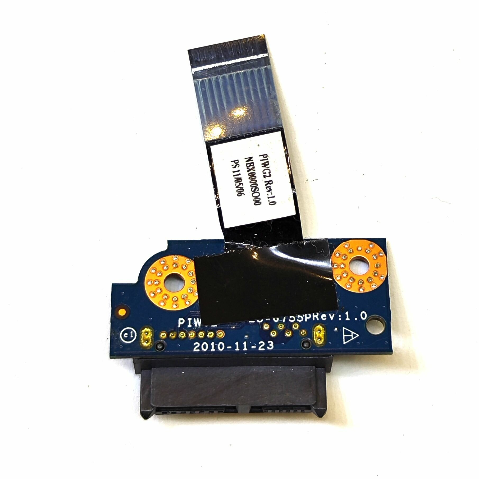 Шлейф dvd привода для ноутбука ODD SATA board cable Lenovo G570, G575 NBX0000SO00