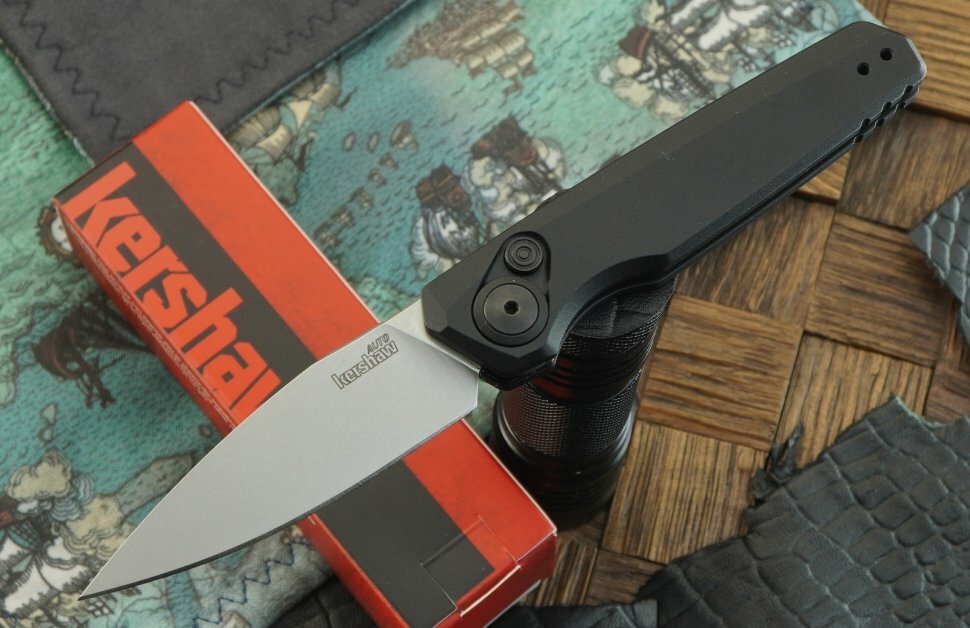 Автоматический складной нож Kershaw Launch 18 7551BLKSW