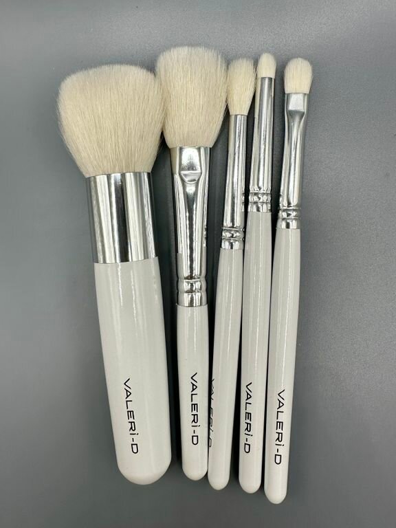 Valeri-D Набор из 5 кистей МБ5 белый