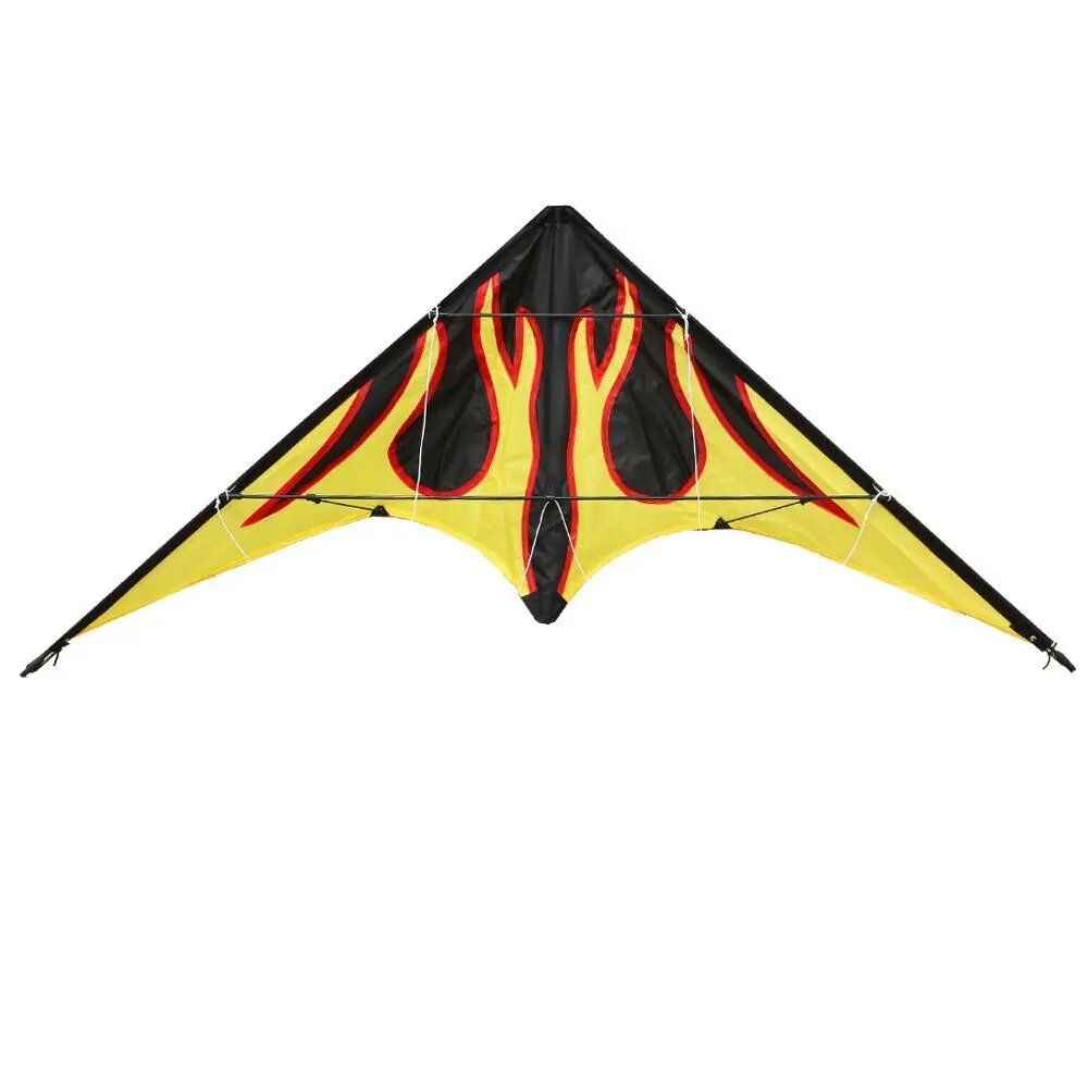 Профессиональный трюковый воздушный змей с двойной линией, 48 дюймов, синие хорошие летающие большие Дельта, игрушка «сделай сам», многофункциональный кайт с линией 30 м, игра для друзей