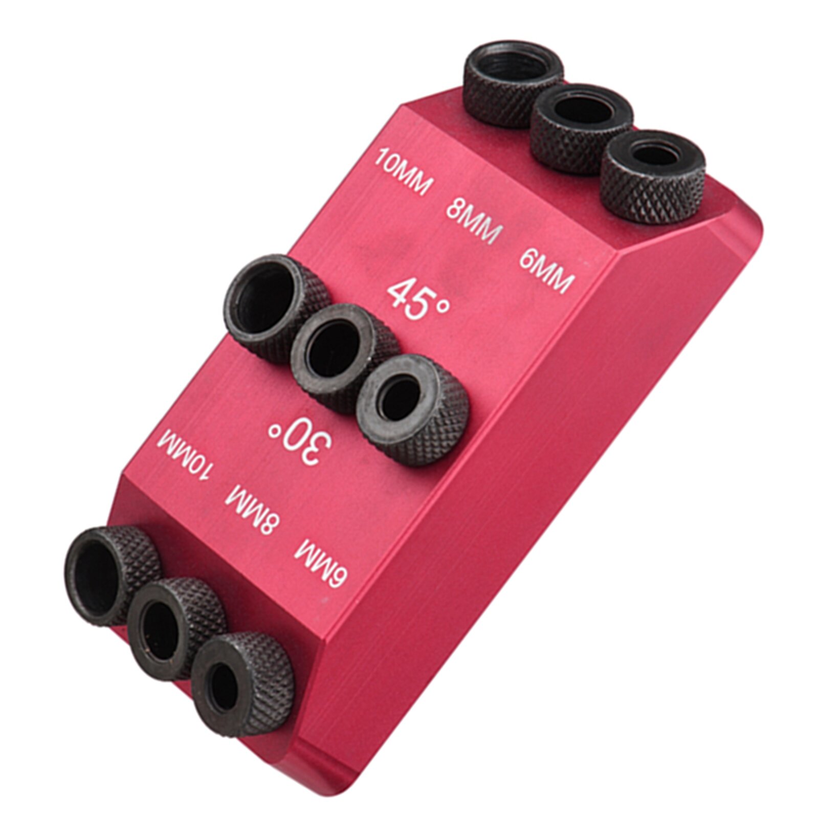 Направляющая для сверления отверстий под саморезы под углом 30°/45°/90°, многоугловой позиционер для деревообработки.